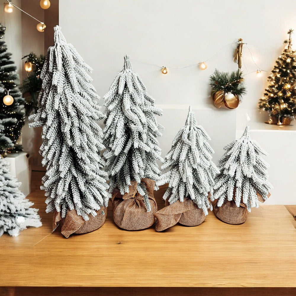 Bulk Snow Covered Artificial Christmas Trees | Wholesale Flocked Trees ...